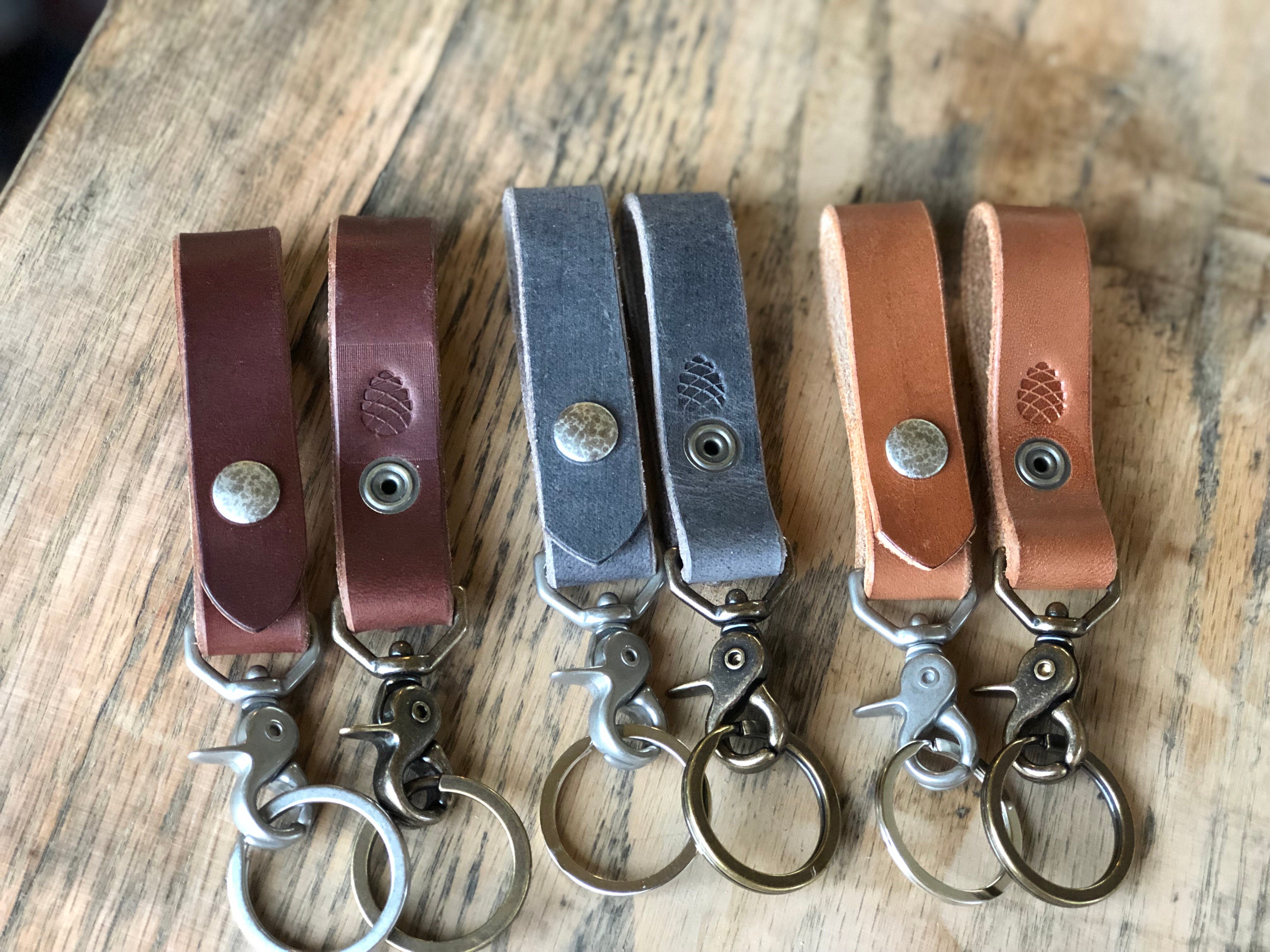 Belt Loop Key chain, great groomsmen wedding gift, leather gift – M & W ...